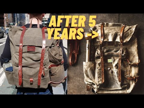 Better Than Filson? Bradley Mountain's 20-OZ Canvas Backpack Review