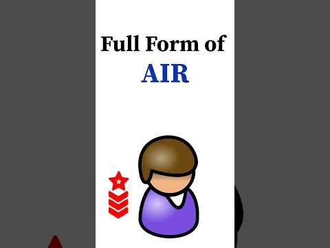 What Is The Full Form of AIR | #ceshorts #shorts #ytshorts