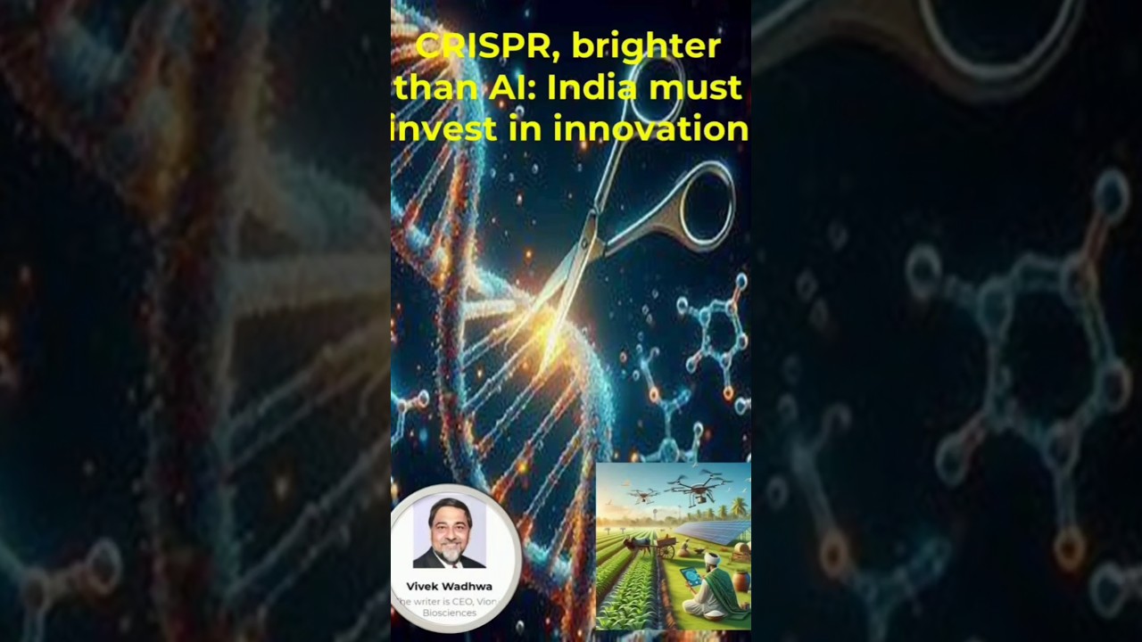 CRISPR brighter than AI