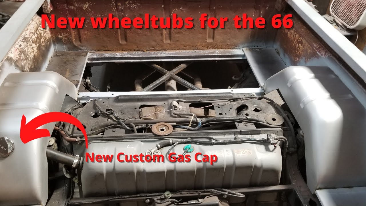 1966 F250 pt. 8 Replacing the wheel tubs on my 66 F250.