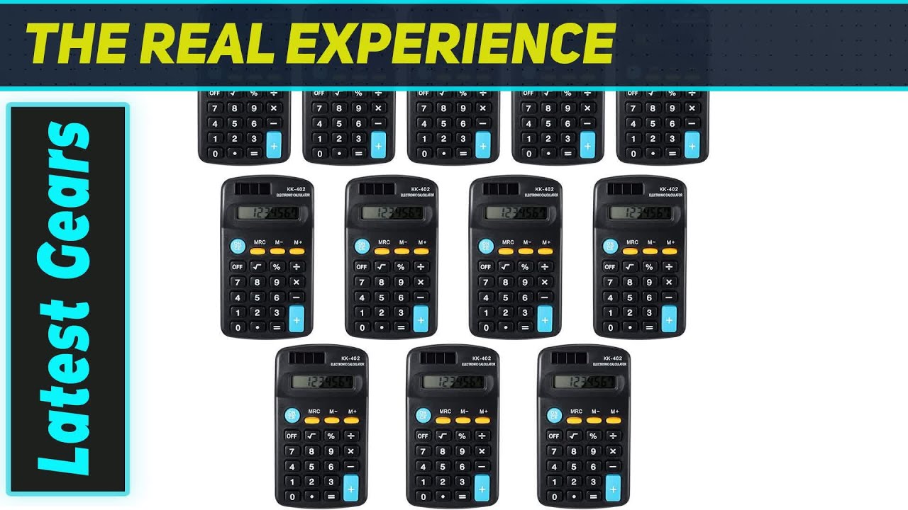 Essential 8-Digit Mini Calculators: The Ultimate Pocket Power for Office & School