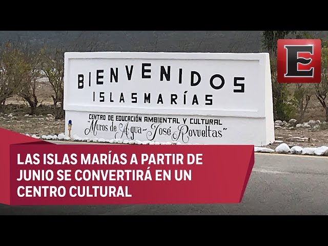Así lucen las Islas Marías, la que fue una cárcel con ‘muros de agua’