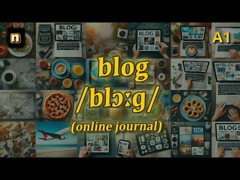 [n] blog meaning (online journal) with 5 examples