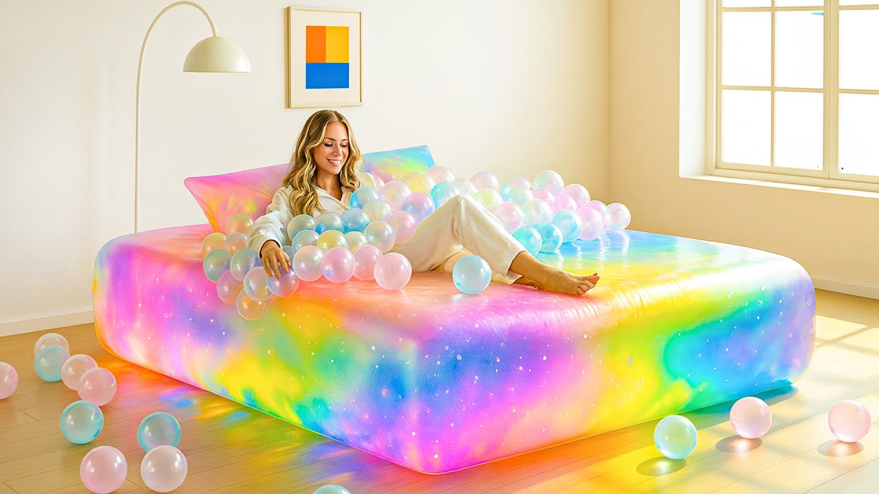 Which Dream Bed Would You Choose? 🛏️✨ Ultimate Oddly Satisfying AI ASMR