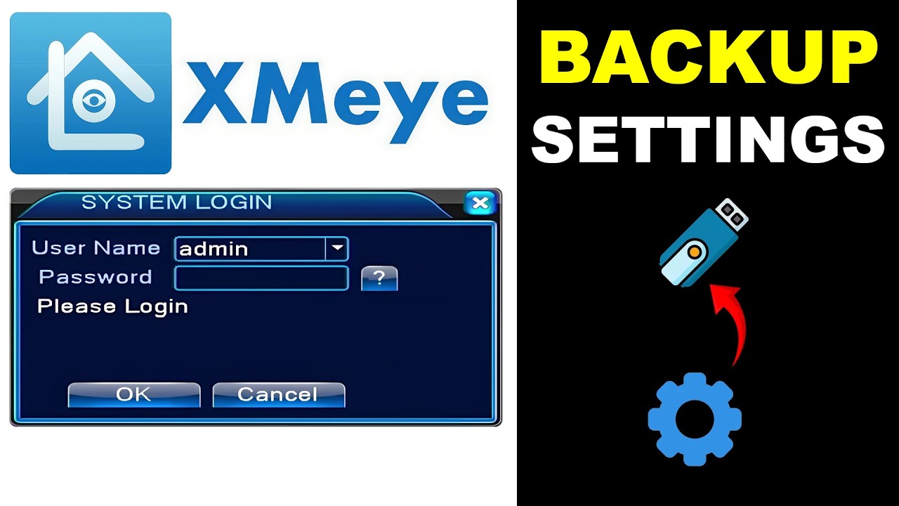 Xmeye DVR, XVR, NVR - How to Export and Import Settings