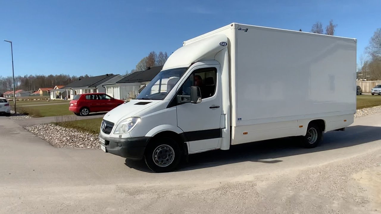 Tung lastbil Mercedes-Benz Sprinter 519 CDI, Lekeberg, Klara