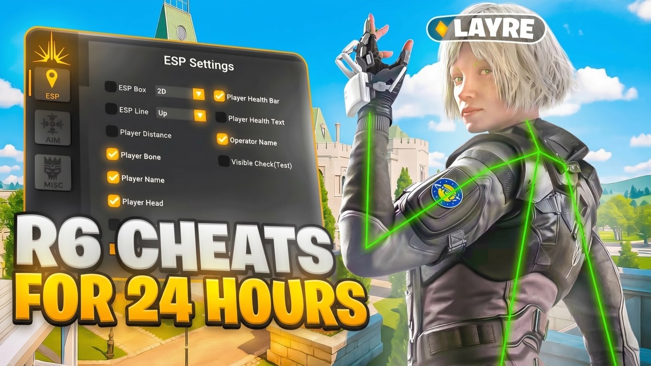 R6 Cheats - I Tried The SAFEST R6 Cheat For 24 Hours Straight... Here's What Happened!