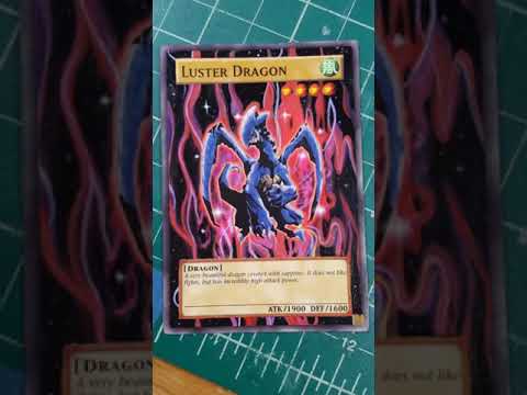 Yugioh Luster Dragon Full Art Extended Card