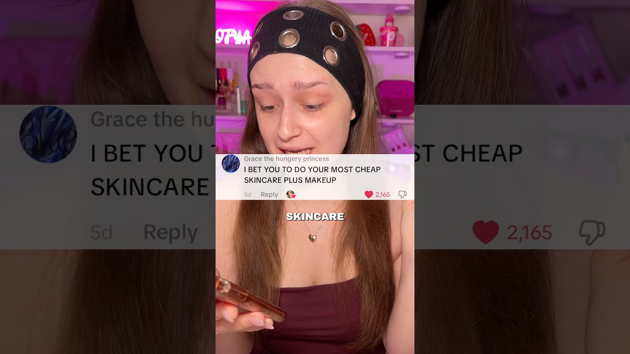 FULL FACE OF MY CHEAPEST MAKEUP & SKINCARE?!