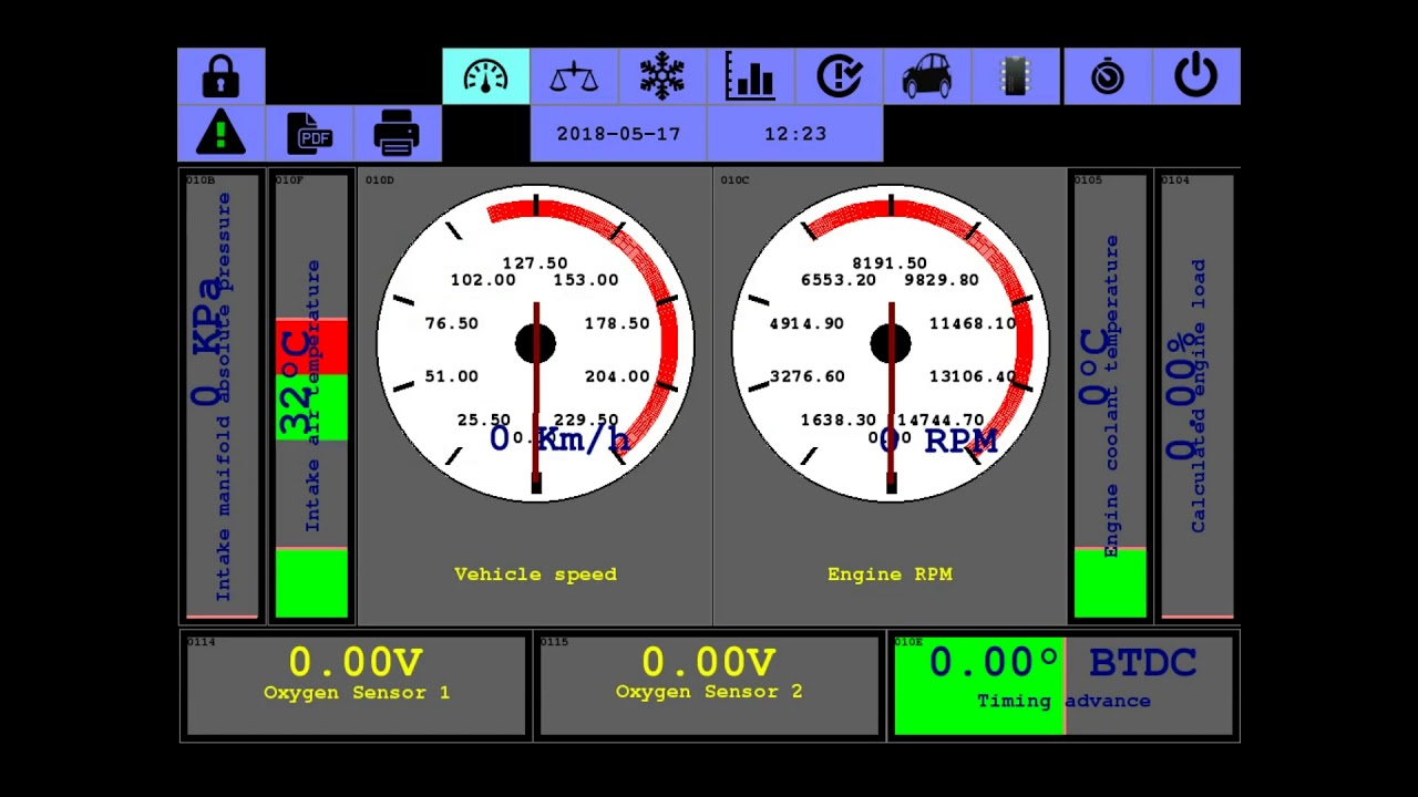 OpenSource Python OBDII Software Feature Complete