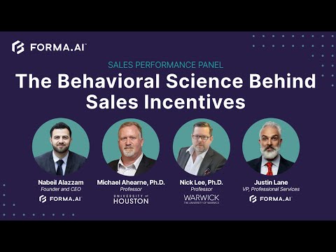 The Behavioral Science Behind Sales Incentives | Forma.ai Expert Panel