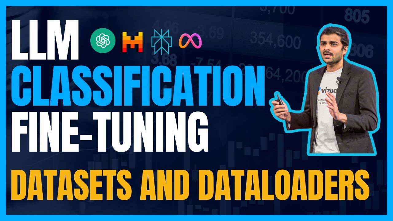Dataloaders in LLM Classification Finetuning | Python Coding | Hands on LLM project