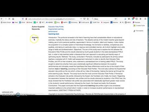 How to access the KBCC ibrary databases