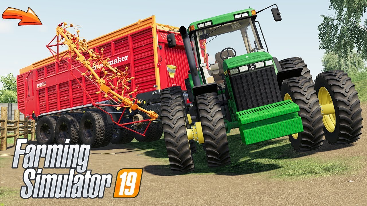 Rapide 8400 Windrower & Loading Wagon v 1.1 - FS 19