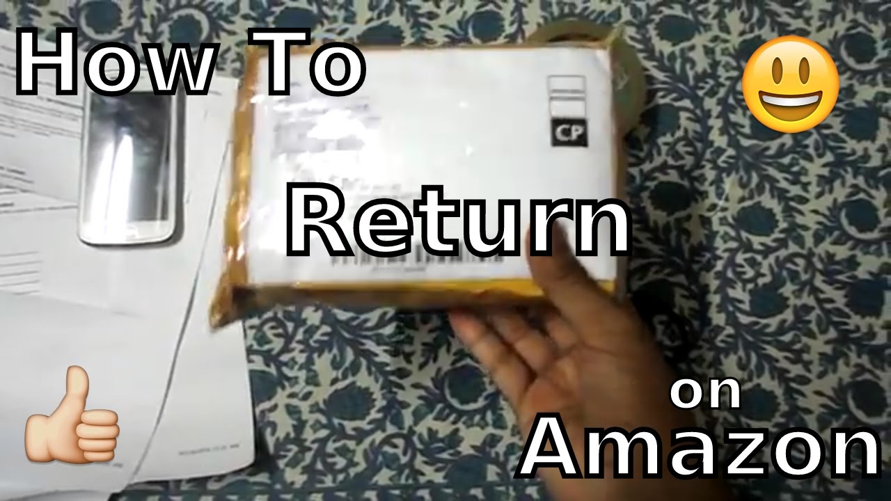 How To Return A Product On Amazon | TechWay HowTos