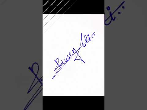 signature name of the Husen ali 😘👍 #signature Husen ali #shortvideo #shots #signature