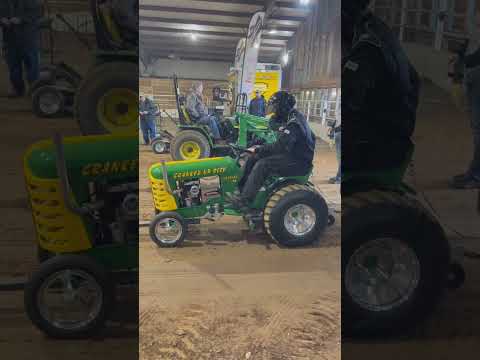 The “Cranked Up Olly” Garden Tractor pulling in Lebanon, MO!