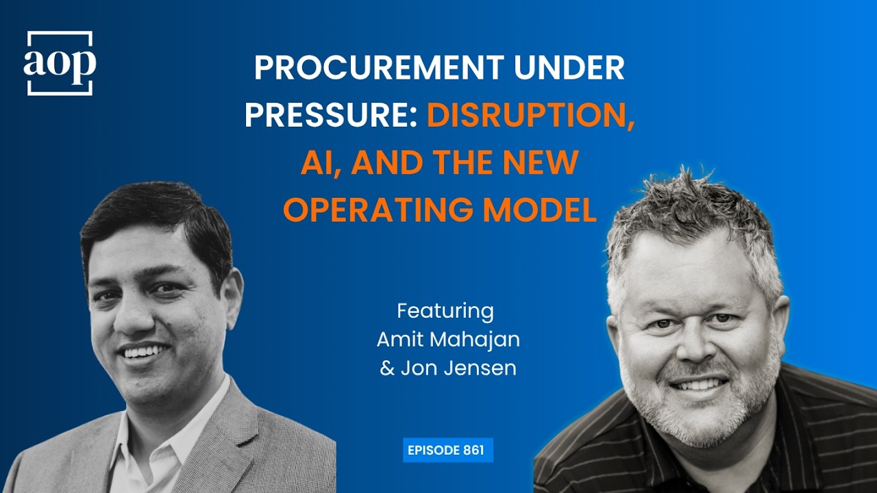 Procurement Under Pressure: Disruption, AI, and the New Operating Model