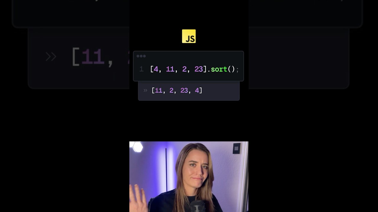 😵‍💫 Why is it sorted in this 