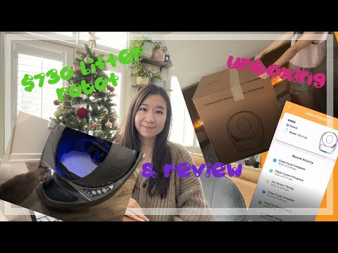 Robot Litter Unboxing & Review | Whiskers app, common troubleshooting tricks, 6 months after using