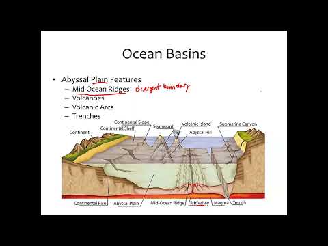 GEOL 1040 Lecture 19d Ocean Basins and Sediment