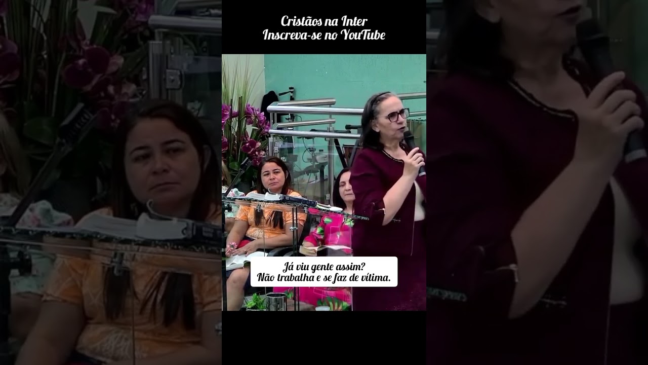 PESSOAS APROVEITADORAS | MISS. APARECIDA BORGES - Pregação Status #shorts