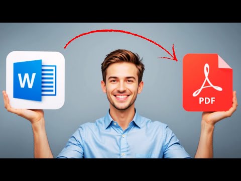 How to Convert Word to PDF | Easy and Free Method ๐
