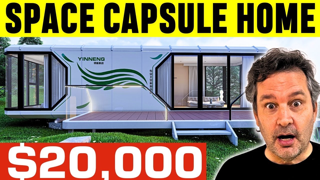 The Tiny Home For $20,000 | Chinese Space Capsule House