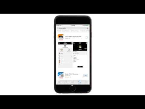 Canon PIXMA MG3020 - Easy Wireless Connect Method on an iOS Device