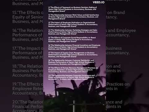 Research Titles-Quantitative Research for ABM #shorts #shortvideo
