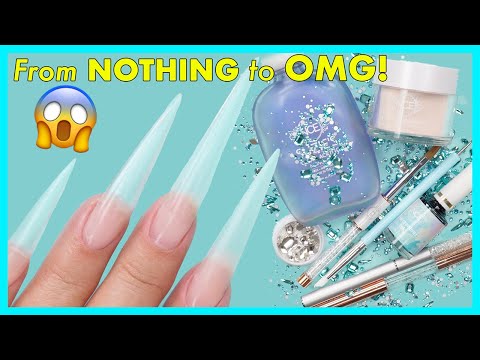 2.5-Inch Nails Transformed: Plain to Stunning!🎄❄️