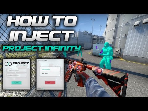 HOW TO INJECT PROJECT INFINITY (NEW LOADER!) PREMIUM & FREE CSGO CHEAT!