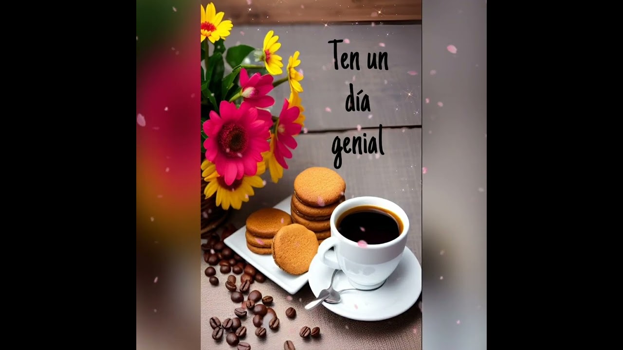 Buenos días con un rico café