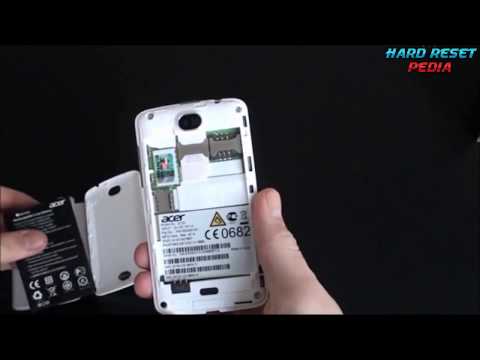 ☑️ Insert the SIM card Acer Liquid Z3S – Reset Any Smartphone