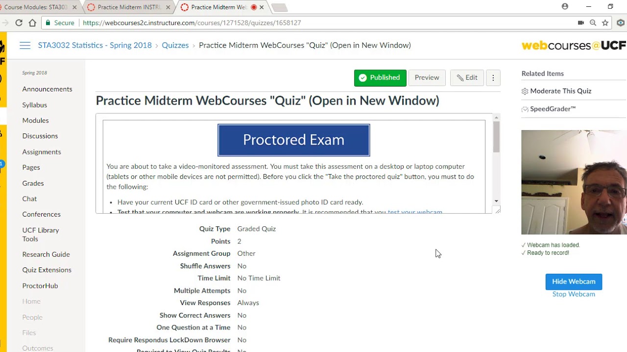 STA3032 Practice Midterm Exam