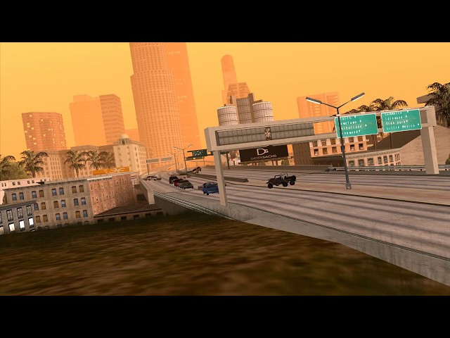Why is Los Santos a great starting location in GTA San Andreas?