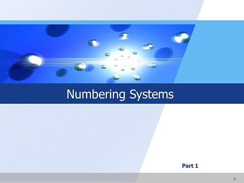 Introduction to Computer Science Lecture no 11 Numbering systems Part 1 - الورشه