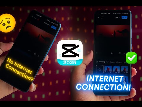 Easy Way To Fix Capcut Effect Problem No Internet Connection | Capcut No Internet Problem