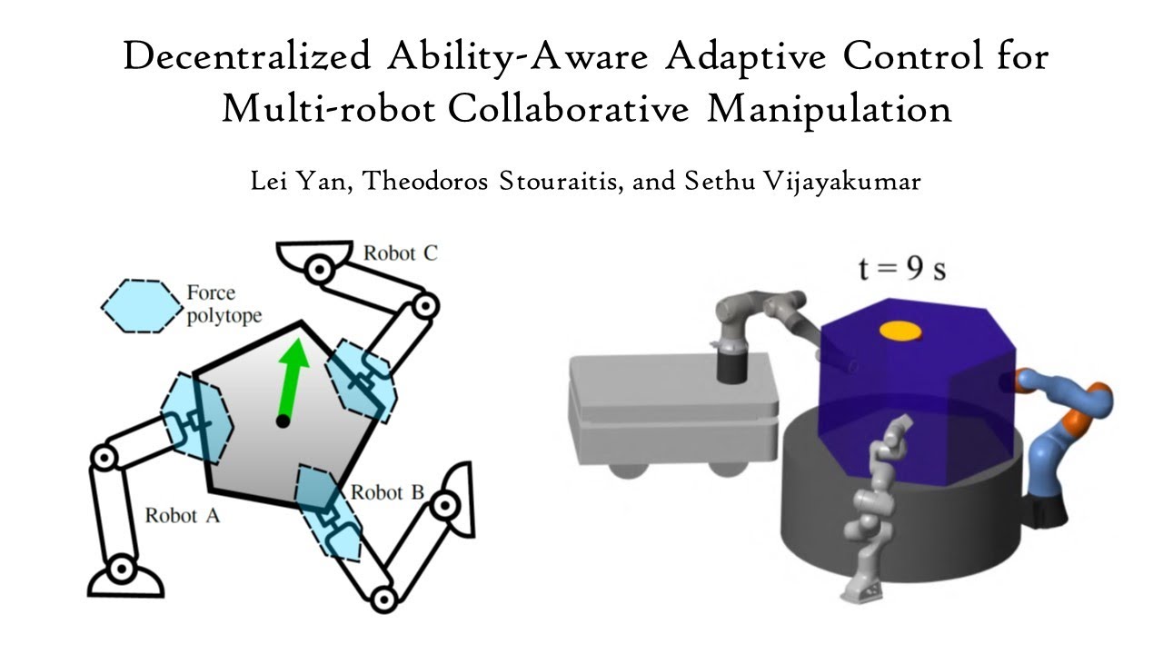 Decentralized Ability-Aware Adaptive Control for Multi-robot Collaborative Manipulation