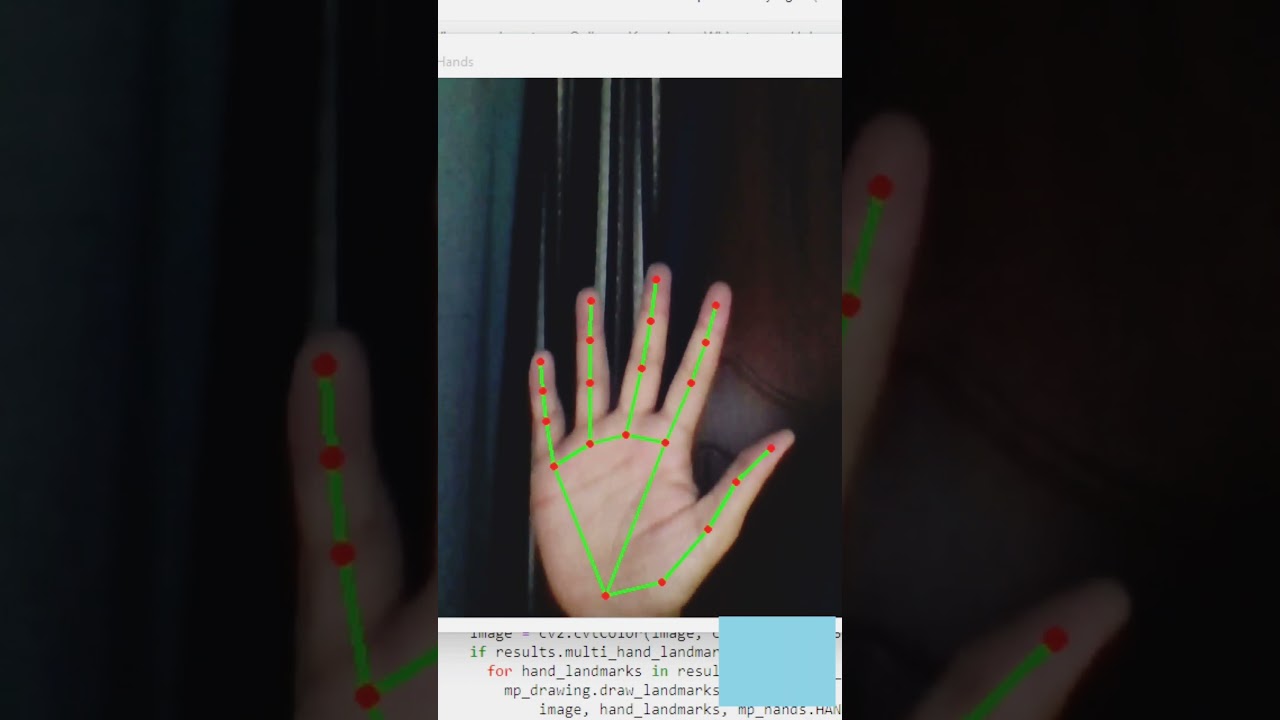 Hands Tracker - Mediapipe (Python)