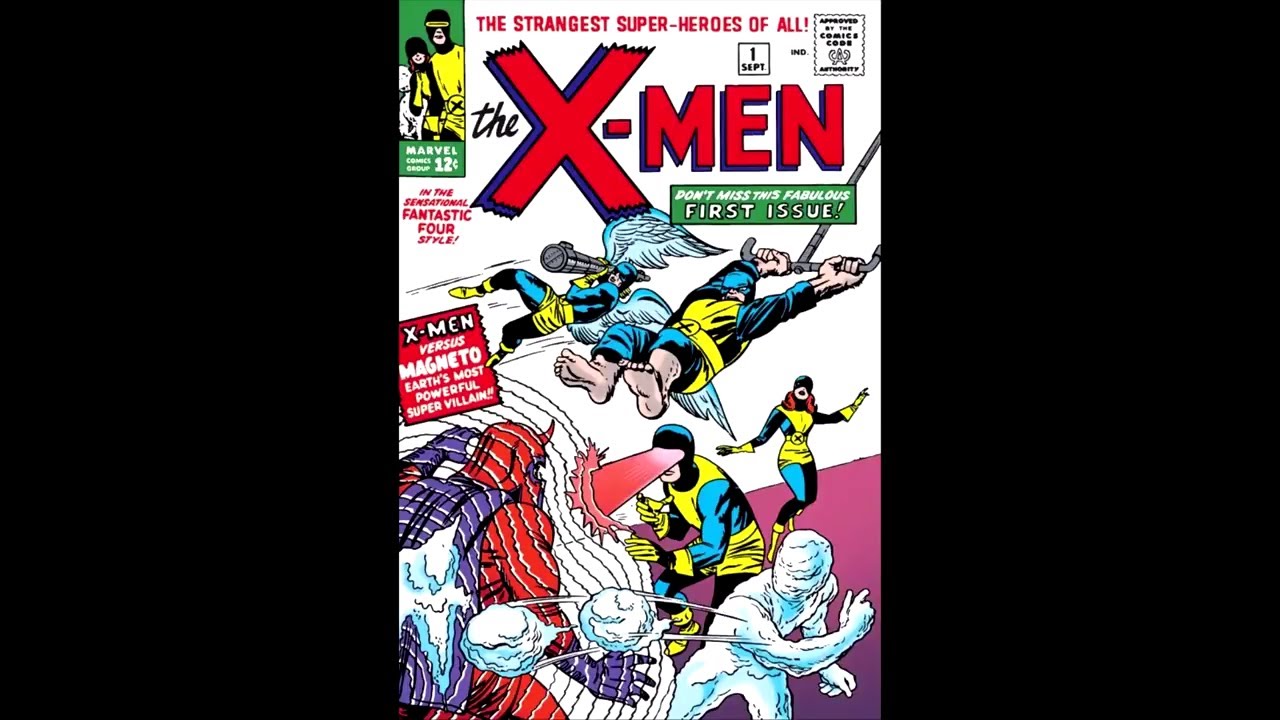 X-Men Comic Book Covers | Vol 1 | Issues 1-50 | Marvel Comics 1963 | Stan Lee