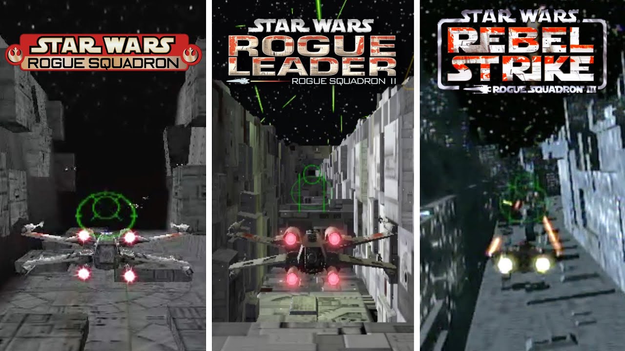 Comparing Every Rogue Squadron Game