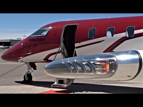 (4K) AirSmart Pilatus PC-24 Flight (SJC-VGT)