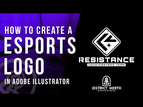 How to create an Esports Logo (2018) In Adobe Illustration