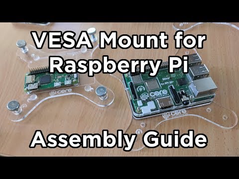 Pioneers Vesa Mount for Raspberry Pi Assembly Guide - Video Tutorial ...