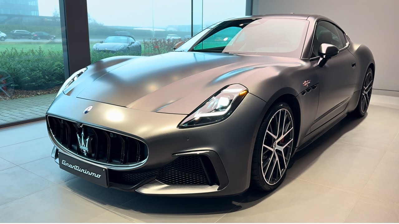New 2025 Maserati GranTurismo - Interior and Exterior in details