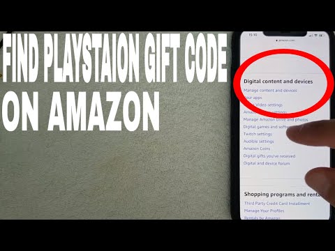✅ How To Find Playstation PS4 Store Gift Card Code Purchased On Amazon 🔴