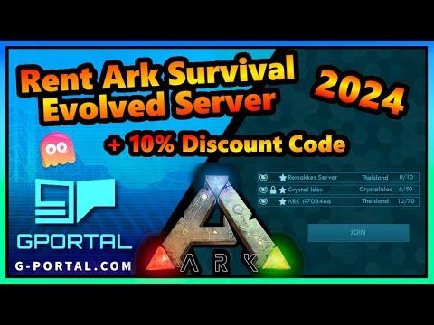 Ark Survival Evolved Server Rental in 2024 + Discount + Server Settings + Cluster | Gportal