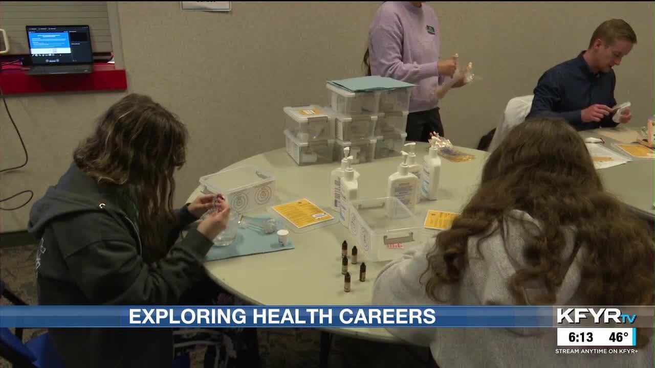 High schoolers explore health careers in Aspire conference