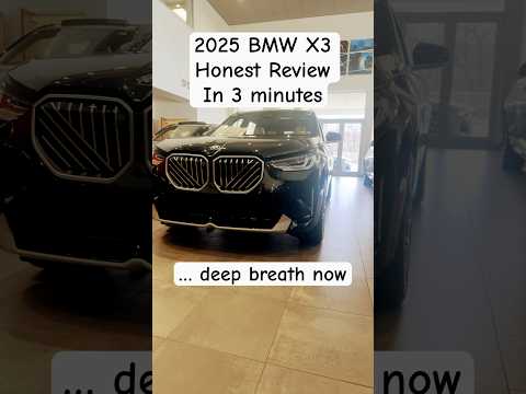 Honest Review: 2025 BMW X3